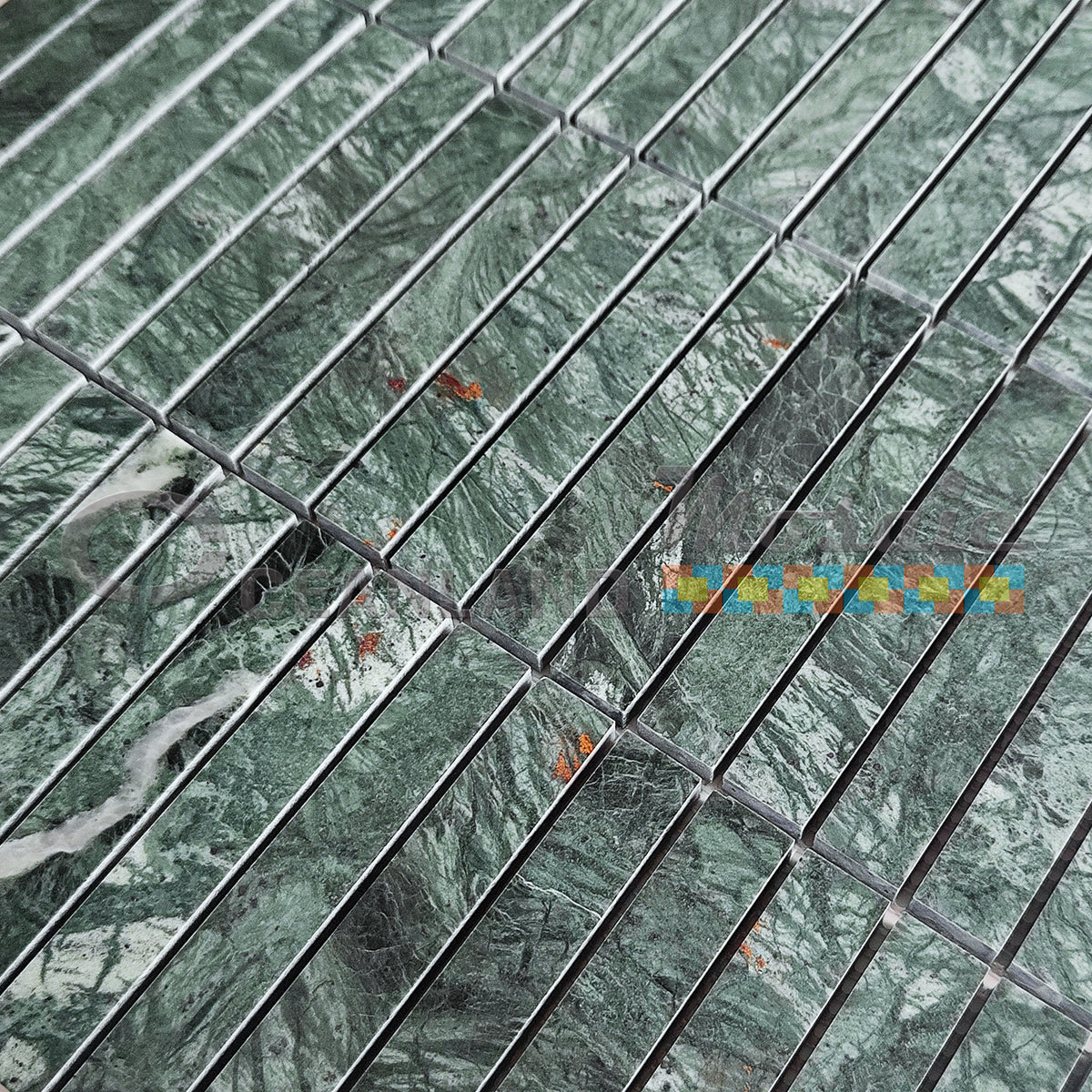 Oceanland Mosaic Linear Marble Tile – Mosaic Tiles Philippines