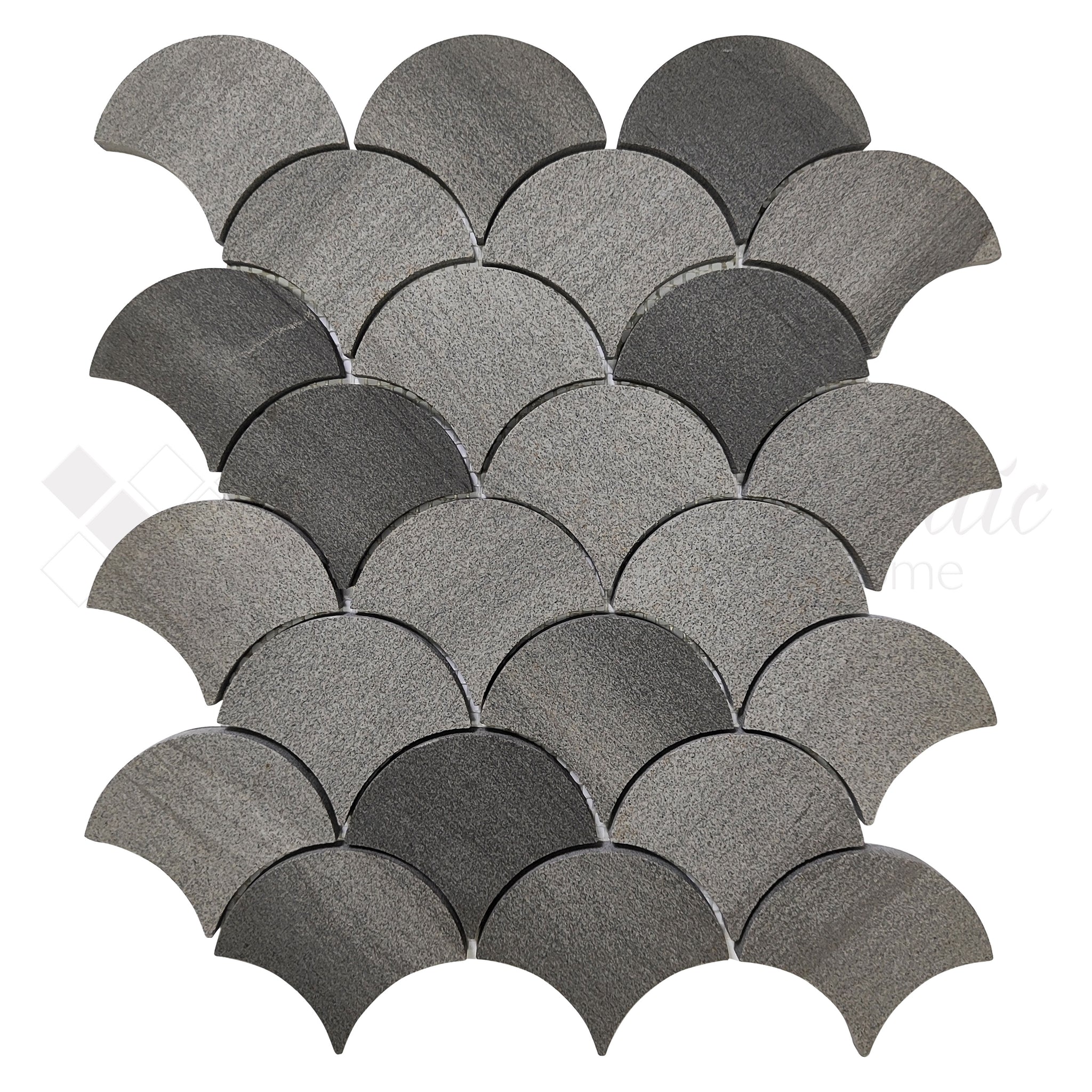 Venus Mosaic Sandstone Scallop Tile – Mosaic Tiles Philippines