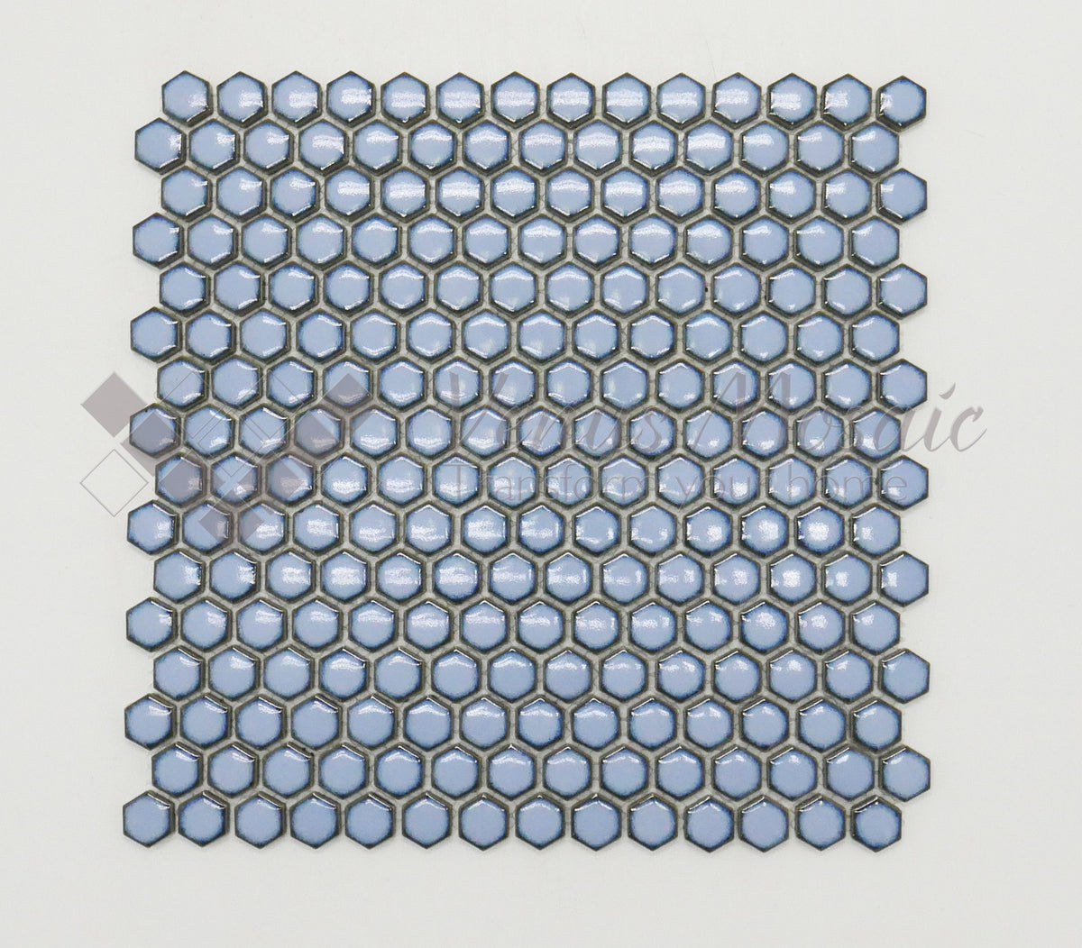 Venus Mosaic Porcelain Hexagon Penny Tile – Mosaic Tiles Philippines