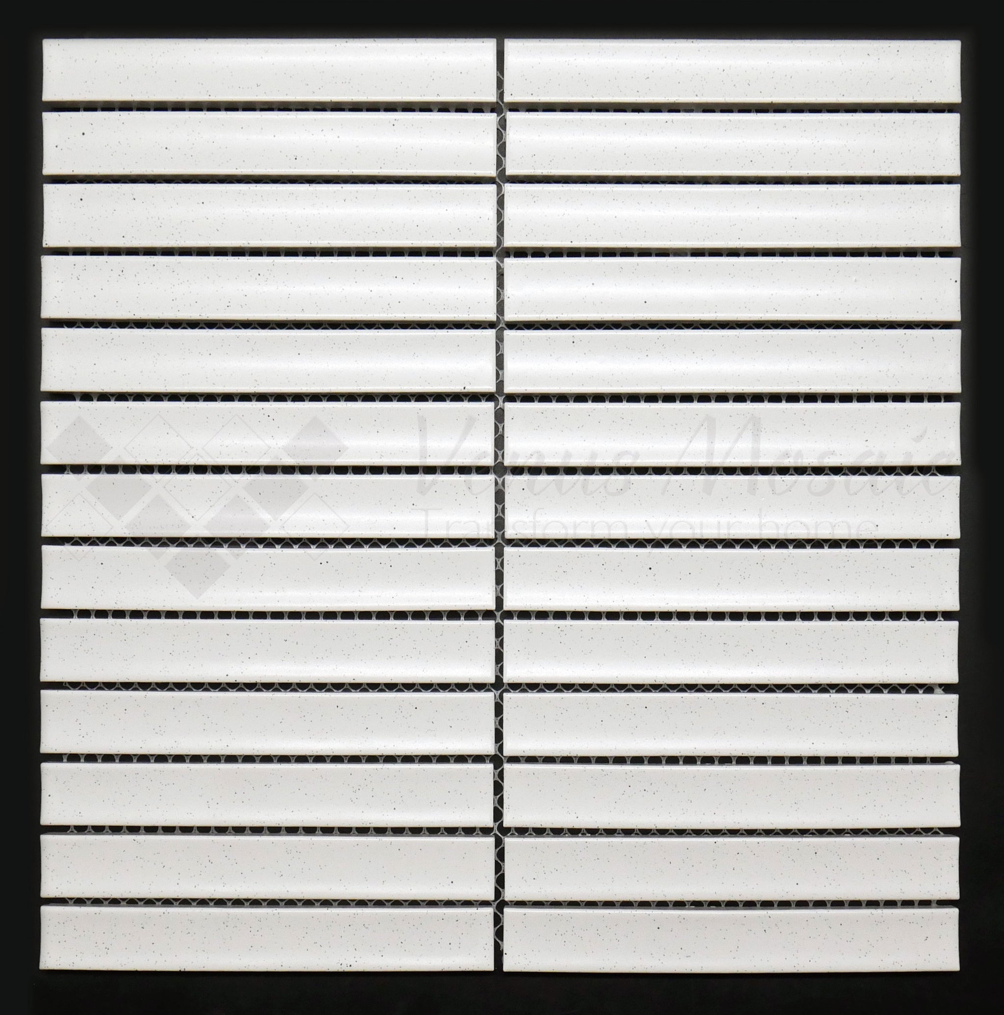 Venus Mosaic Porcelain Dotted Stacked Tile – Mosaic Tiles Philippines